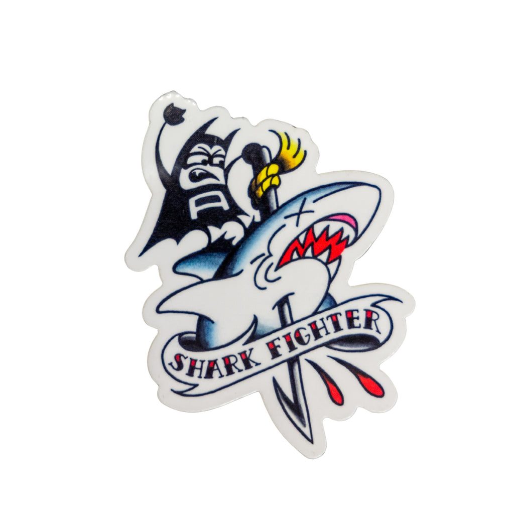The Aquabats! * Jared Gaines Shark Fighter! Deluxe Decal – gloopy ...